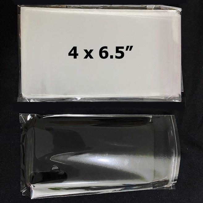 100pcs OPP with Adhesive Clear Plastic Poly Bag (Packaging for Mask ...