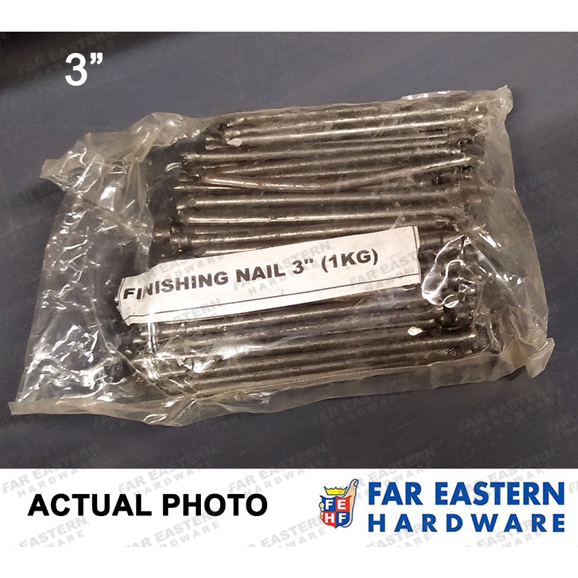 Finishing Nails 1Kilo/Pack 1" 1-1/2" 2" 2-1/2" 3" | Shopee Philippines