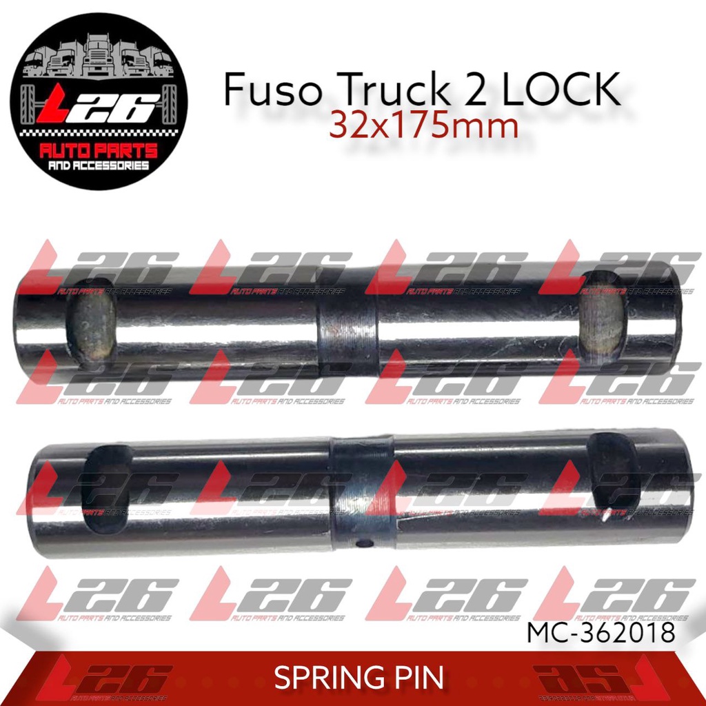 SPRING PIN Fuso Truck 2 Lock MC-362018 14555-24100 32x175mm Rear ...