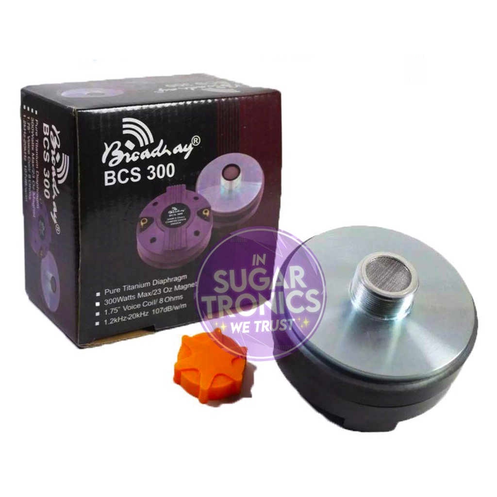 300watts BCS-300 Compression Driver Unit Broadway tweeter 300w BCS 300 ...