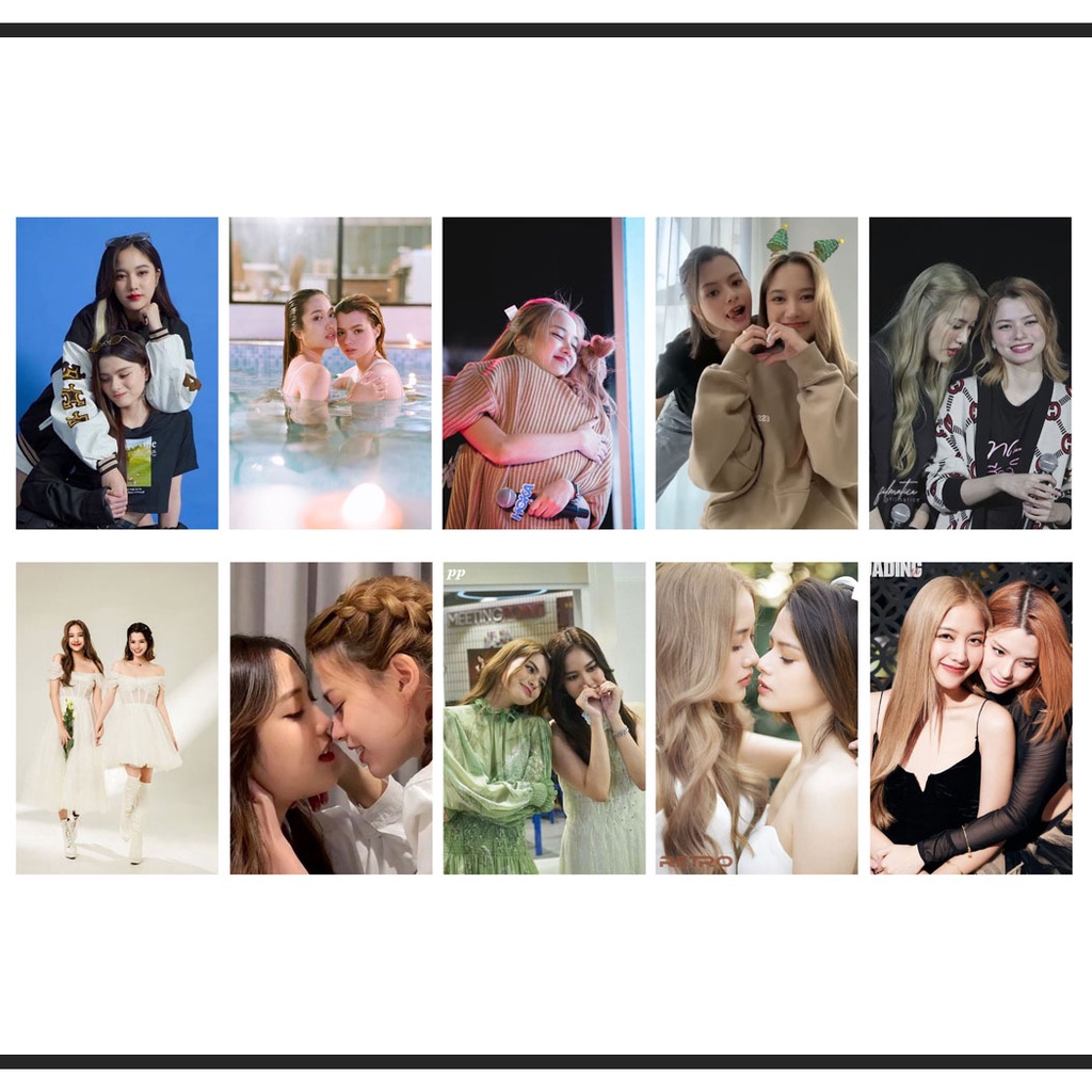 THAI GL Series Freen Becky Photocard Set (10 pcs) | Shopee Philippines