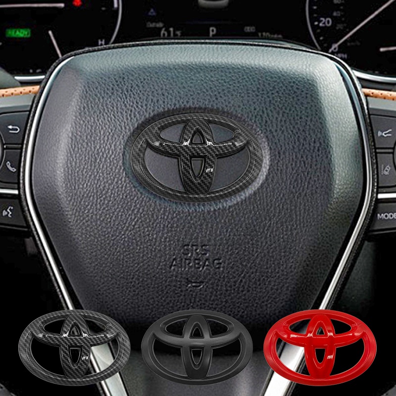 Toyota Logo Car Auto Steering Wheel Emblem Badge Sticker Decal ...