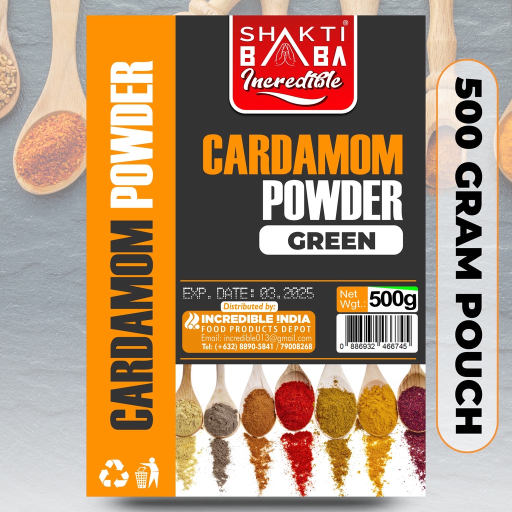 Shakti Baba Cardamom Powder (Green) 500g | Shopee Philippines
