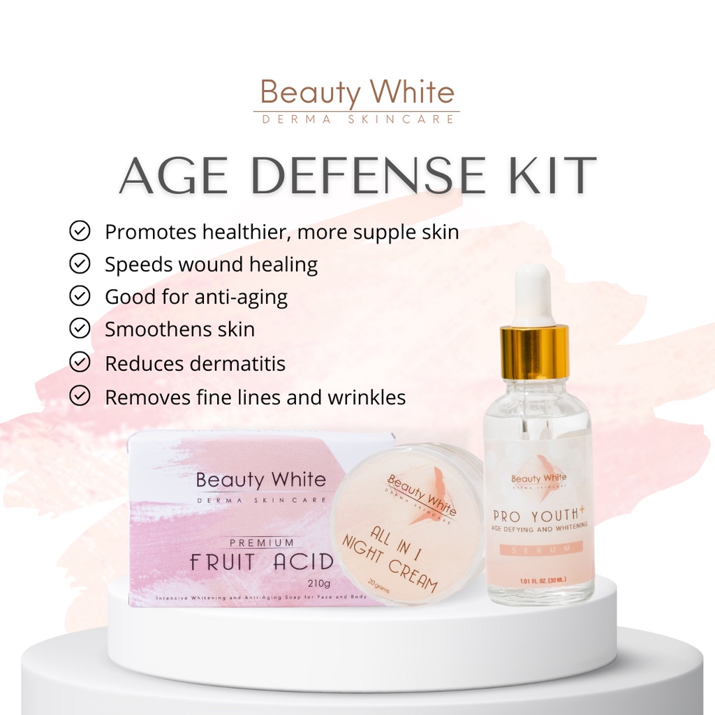 Age-Defense Kit by Beauty White Derma Skincare | Shopee Philippines