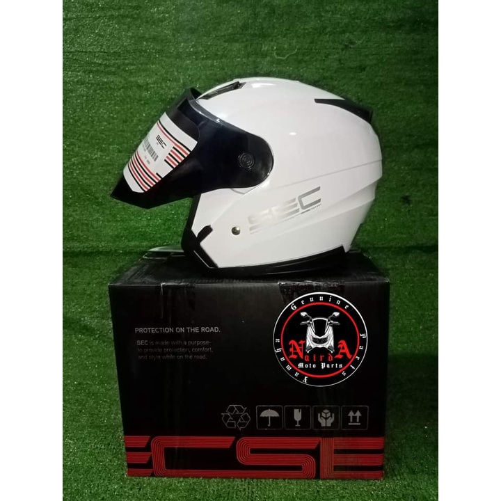 SEC WINDY HALF FACE OR OPEN FACE HELMET SINGLE VISOR. | Shopee Philippines
