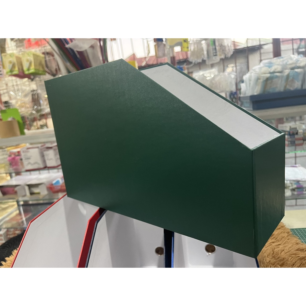DATA FILE BOX/BOX FILE/MAGAZINE BOX MADE OF CHIPBOARD /paki basa po ng ...