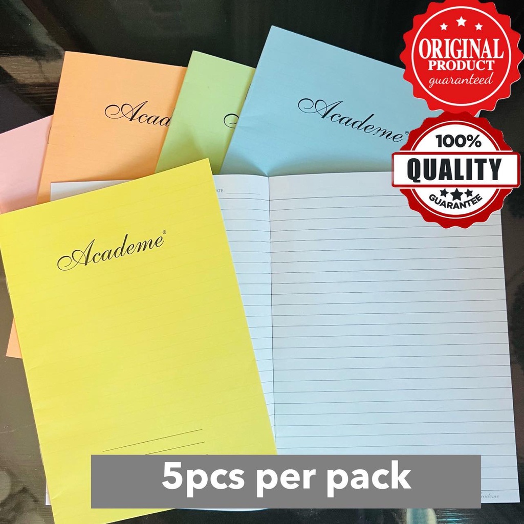 Academe Filler Notes Wire Stitched Size 152mmx212mm (SOLD PER PACK/5 ...