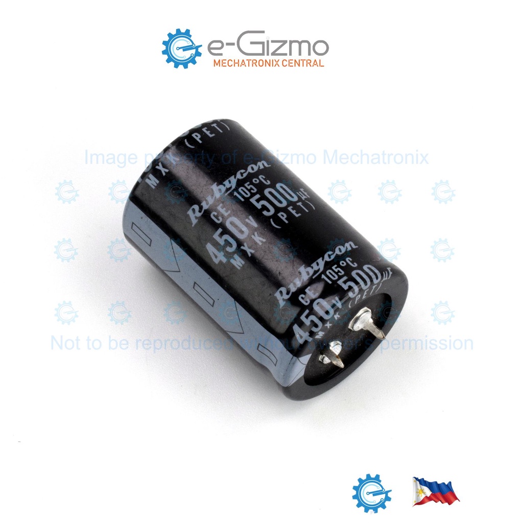 Rubycon 500uF/450V 105C Snap in MXK Series | Shopee Philippines