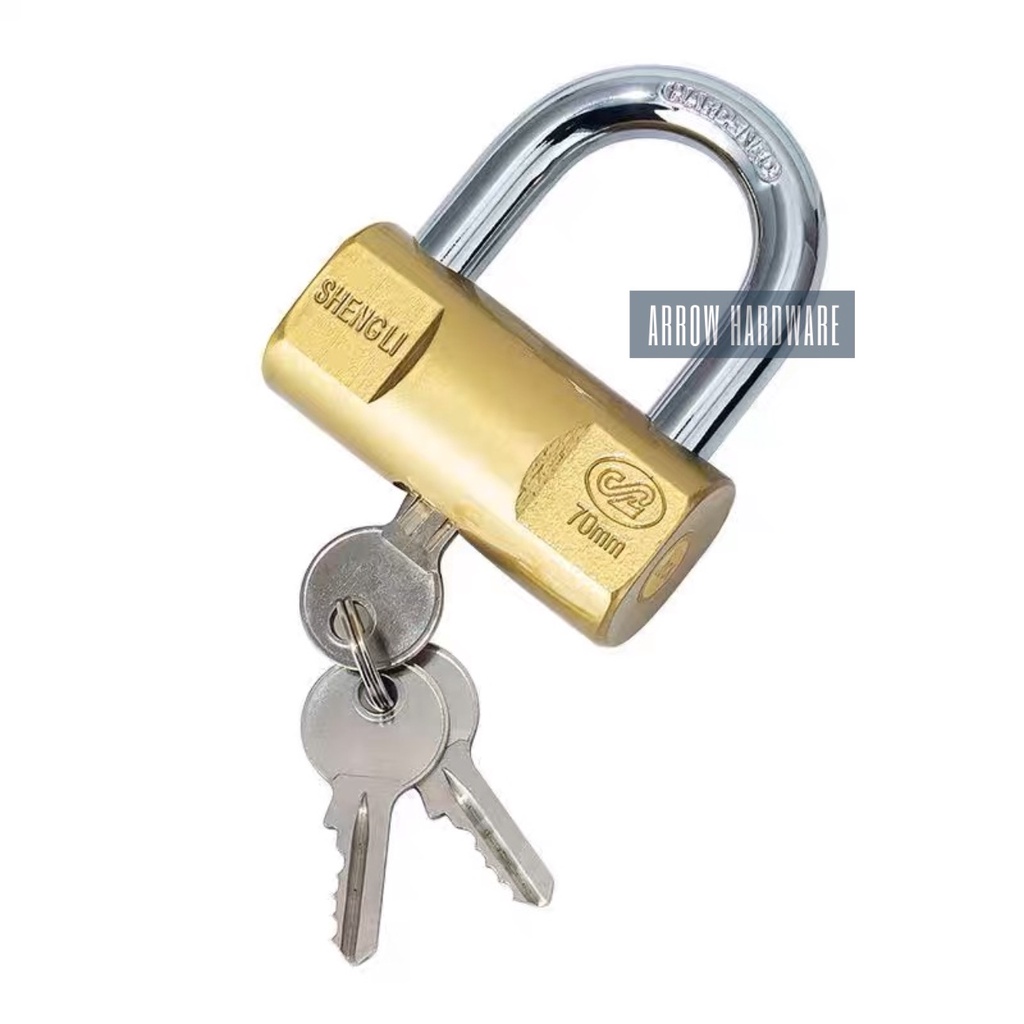 Hammer Padlock Word Key Imitation Copper Hammer Lock Bold and Thick ...