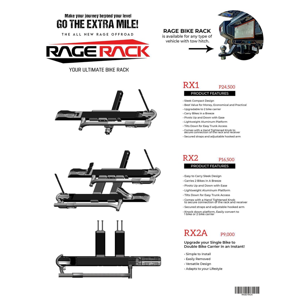RAGE RACK YOUR ULTIMATE BIKE RACK | Shopee Philippines