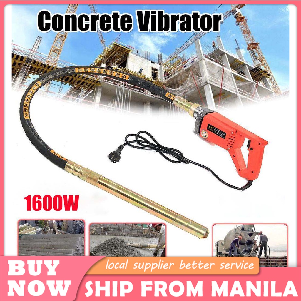 220V 1250w portable electric concrete vibrator | Shopee Philippines