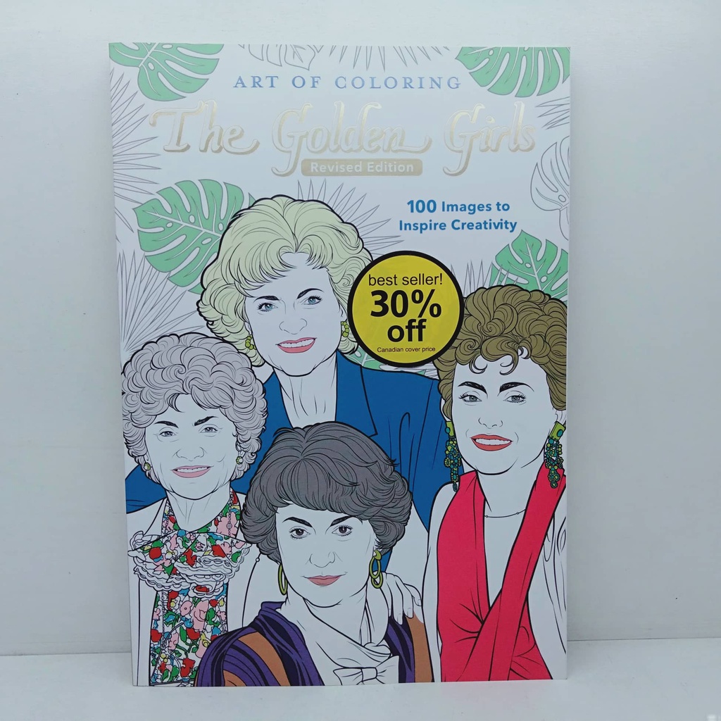 ART OF COLORING : The Golden Girls : Revised Edition (SOFTCOVER) BY ...