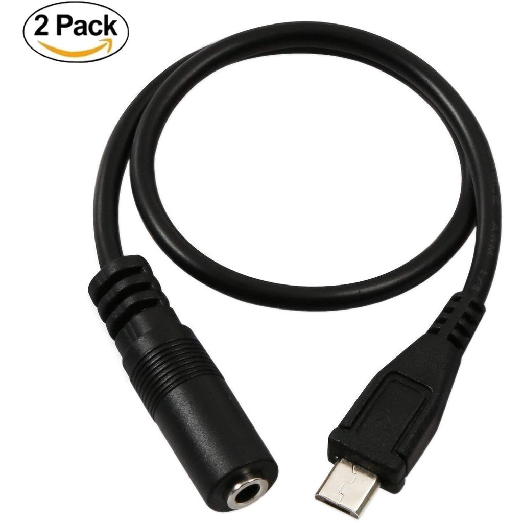 (1-Pack) Micro USB Male to 3.5mm Jack Female Audio Cable Cord for ...