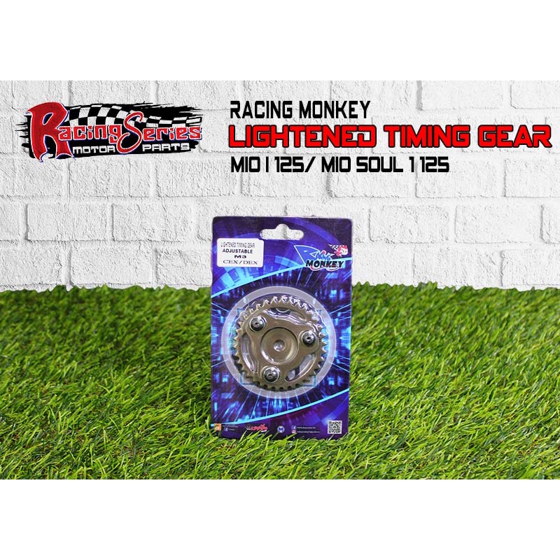 racing monkey lightened timing gear mio i 125/mio soul i 125 adjustable ...