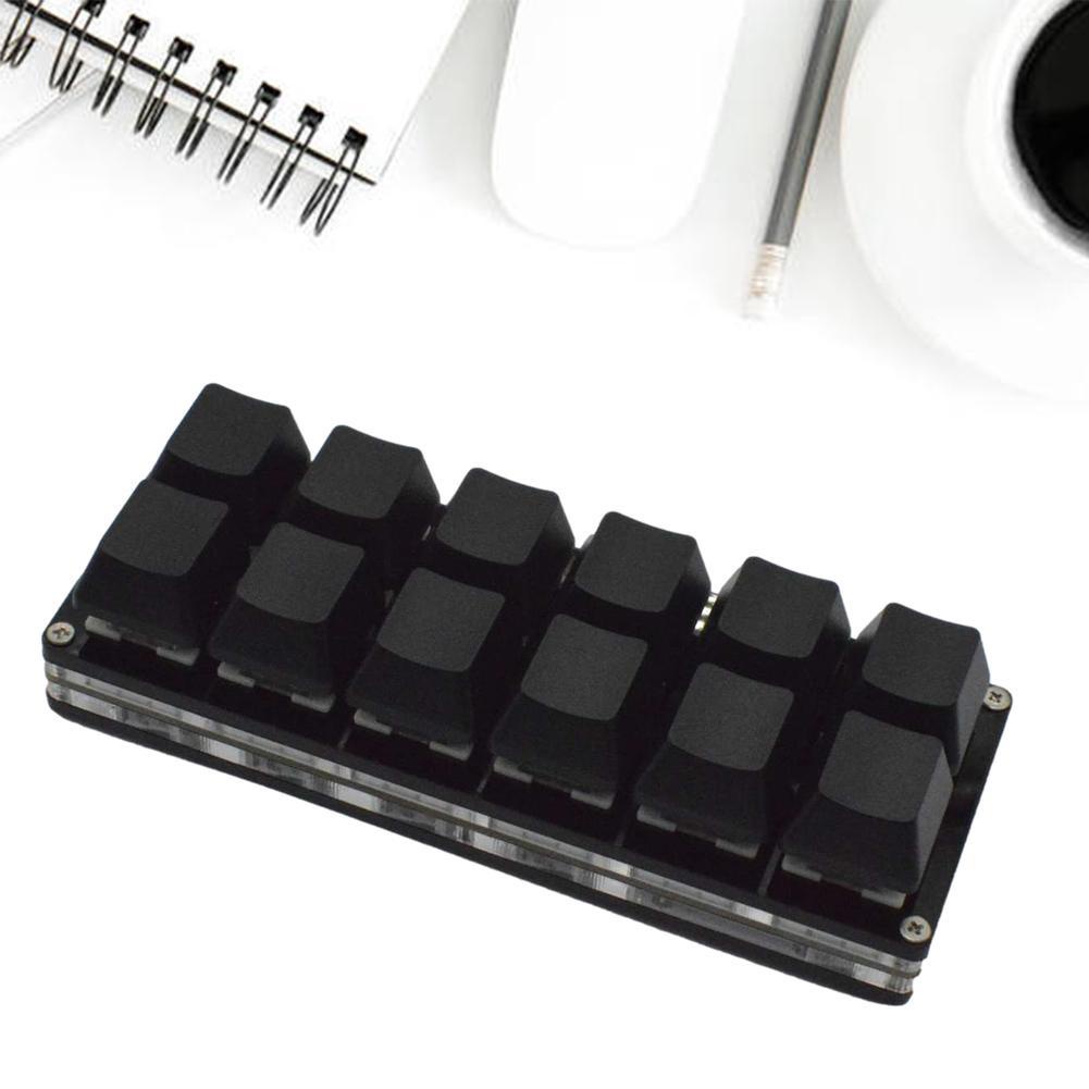 LY Mini Black 12 Key Mechanical Keyboard Gaming Keyboard Sayo Device ...