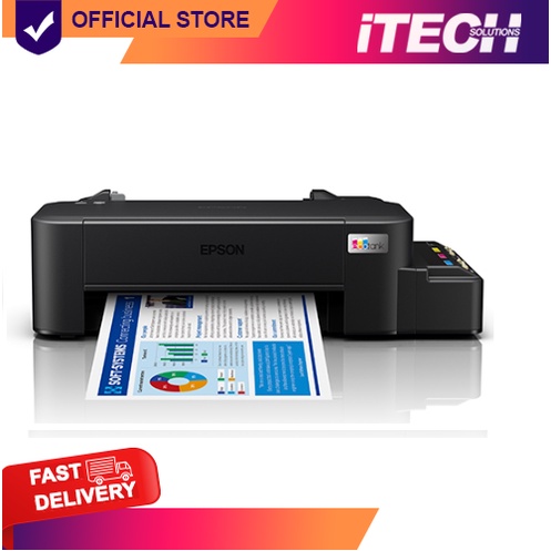 EPSON L121 PRINTER SINGLE PRINT ONLY/DYE INK TYPE/A4/30SHEET | Shopee ...