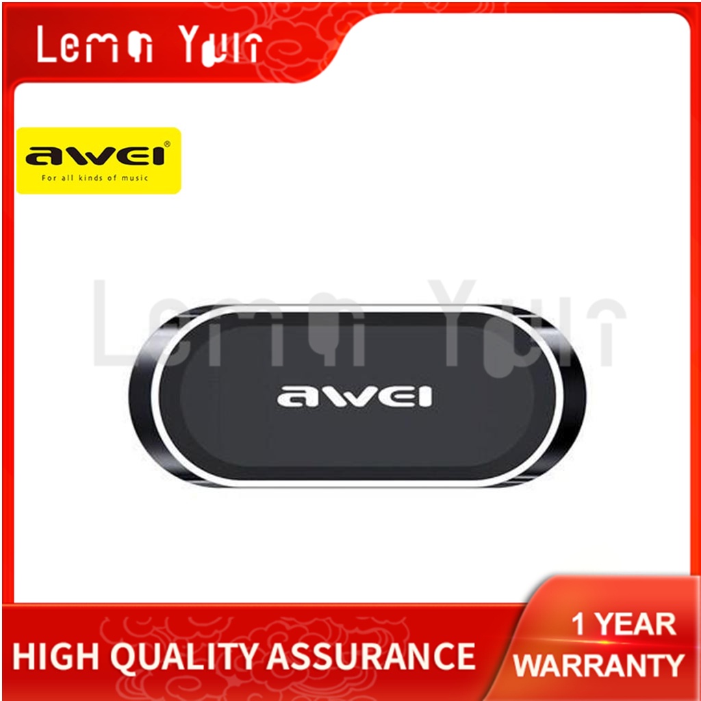 Awei X20 Rotate 360 Degrees Universal Magnetic Car Mount Holders Metal ...