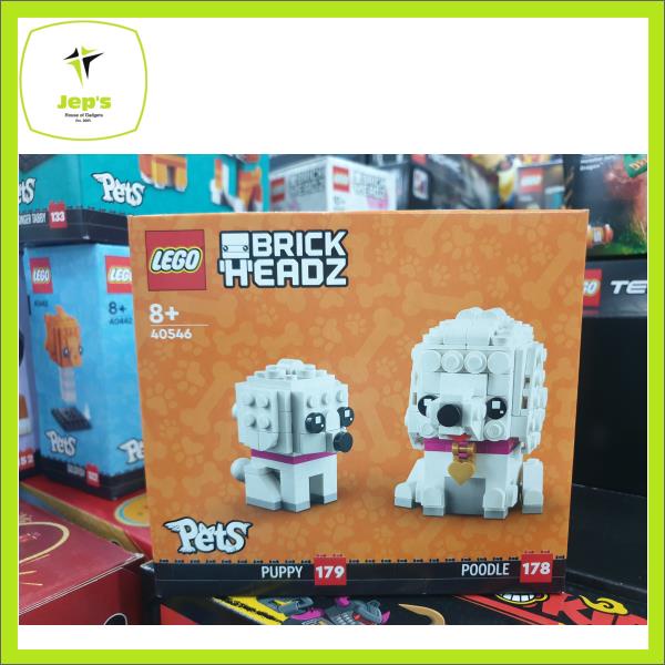 Lego Brickheadz 40546 Poodles (2022) | Shopee Philippines