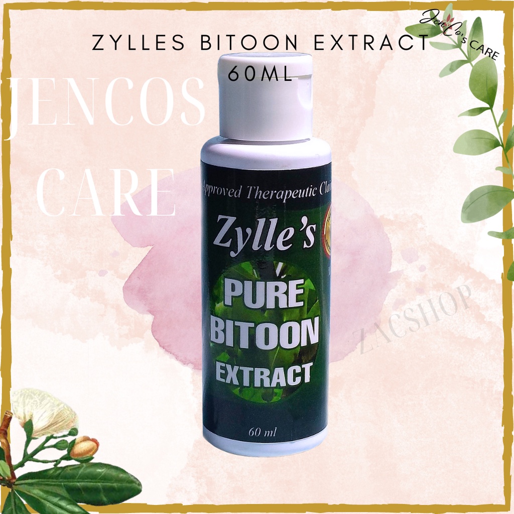 Zylle's Bitoon Pure Extract 60ml Budget Size Bitoon Herbal gamot sa ...