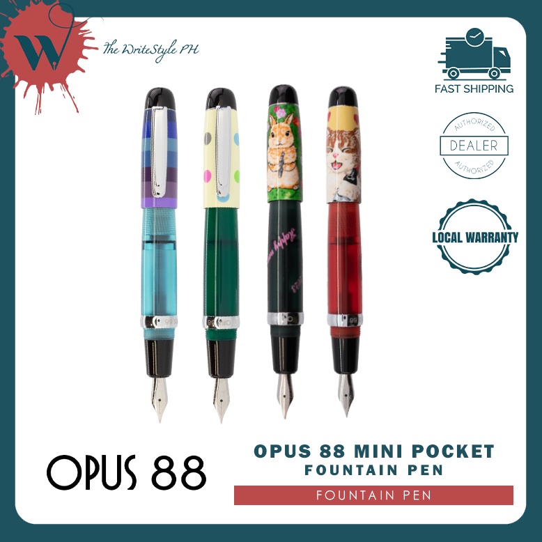 Opus 88 Mini Pocket Fountain Pen | Shopee Philippines