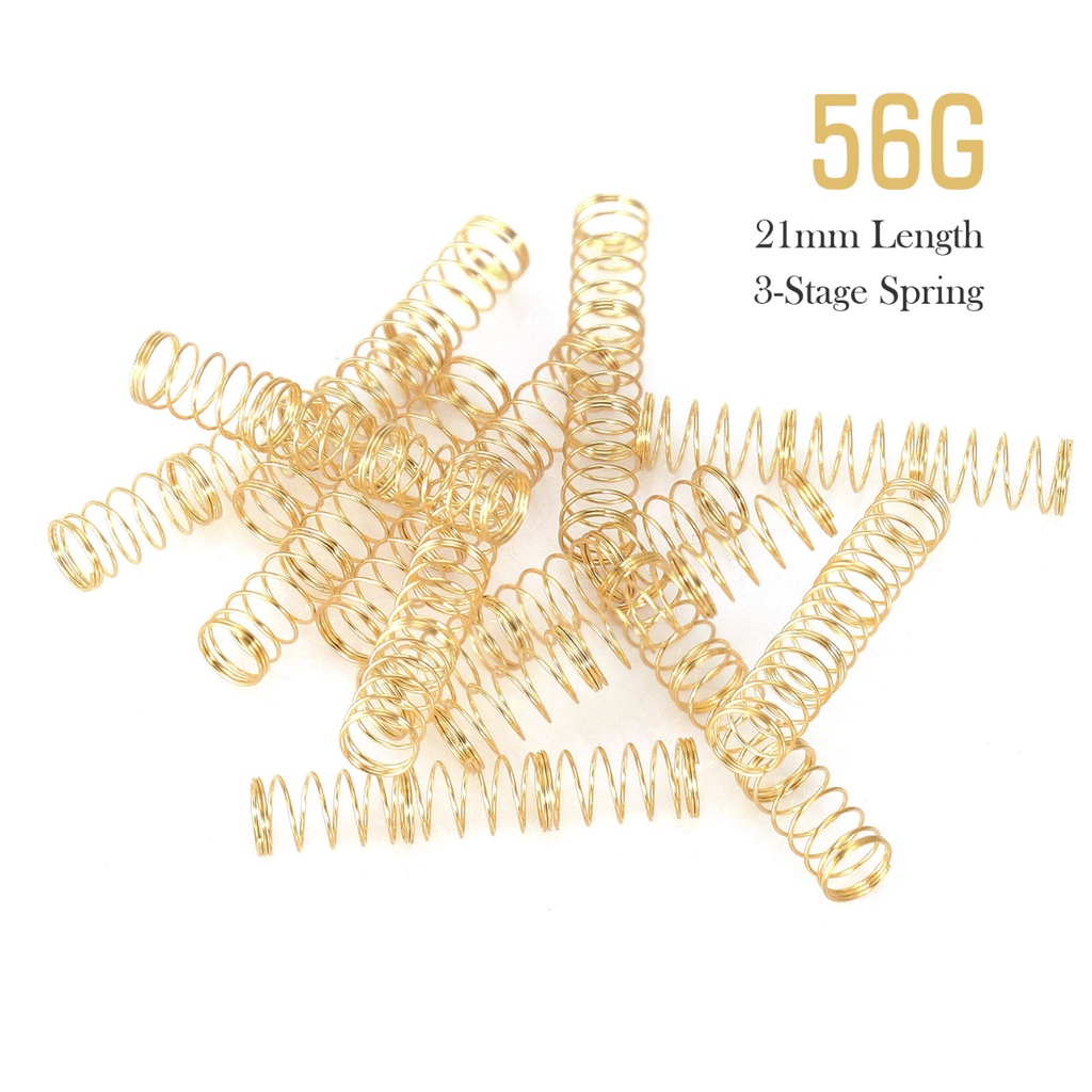 Durock Springs 2 Stage & 3 Stage 56g 62g 67g (100 Springs Per Pack) for ...