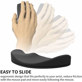 Ergonomic Mouse Palm Pad Wrist Rest Pad Comfortable Mouse Wrist Rest ...