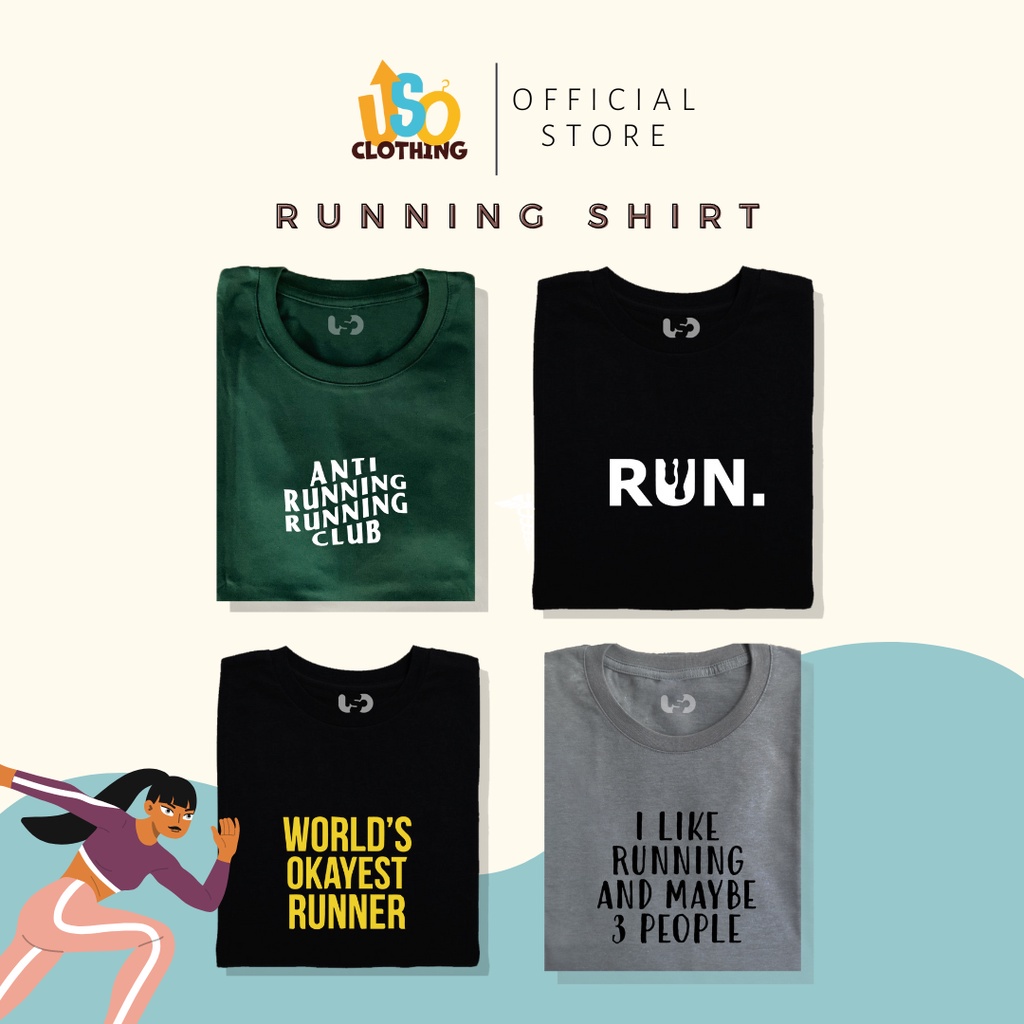 RUNNING SHIRT / JOGGING MARATHON SHIRT FUN RUN STATEMENT EES / SPORTS ...