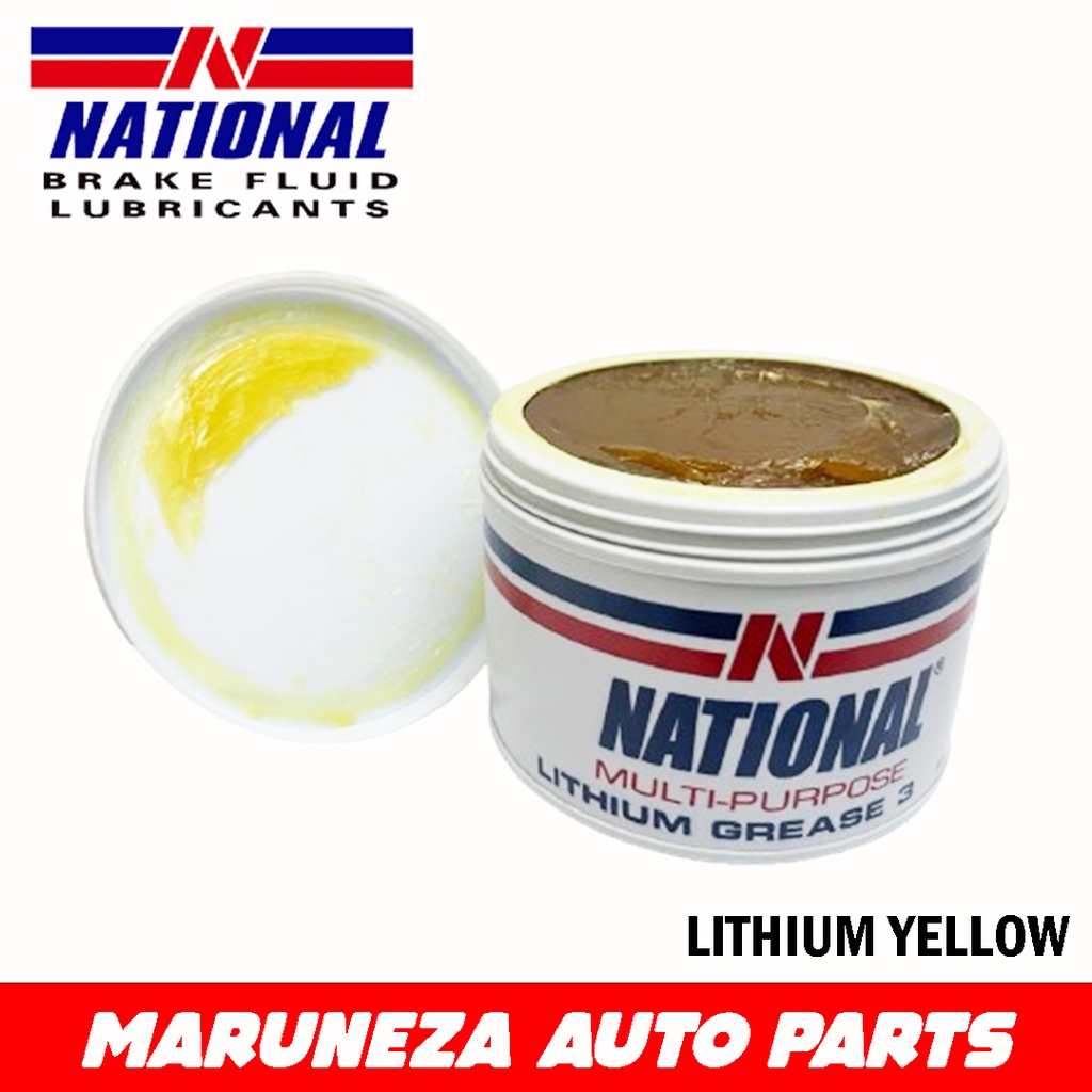 National Grease 250g Lithium Yellow/Red | Shopee Philippines