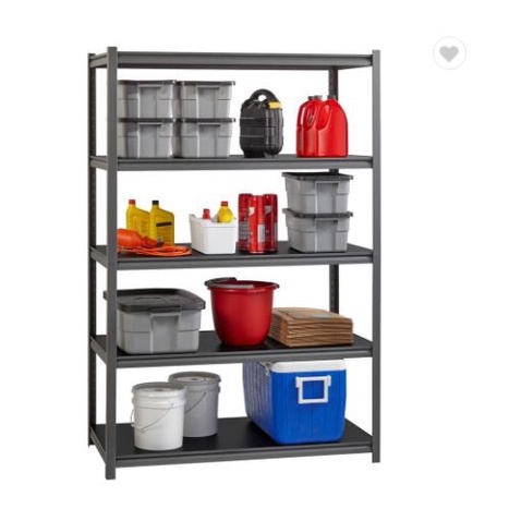 All Metal 5 Layer Heavy Duty Shelves Rack Steel Layers Adjustable ...