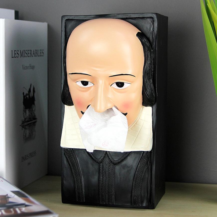 Shakespeare Tissue Box Cover Character Tissue Box | Shopee Philippines