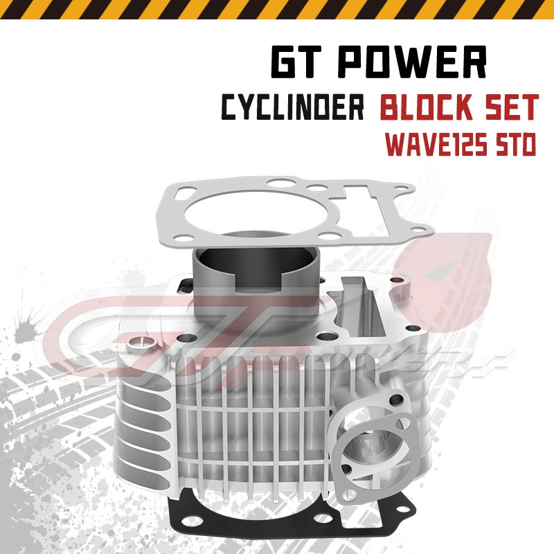 ⭐️GT Power Cylinder Block Set WAVE125 / XRM125 / RS125 STD Φ52.4MM ...