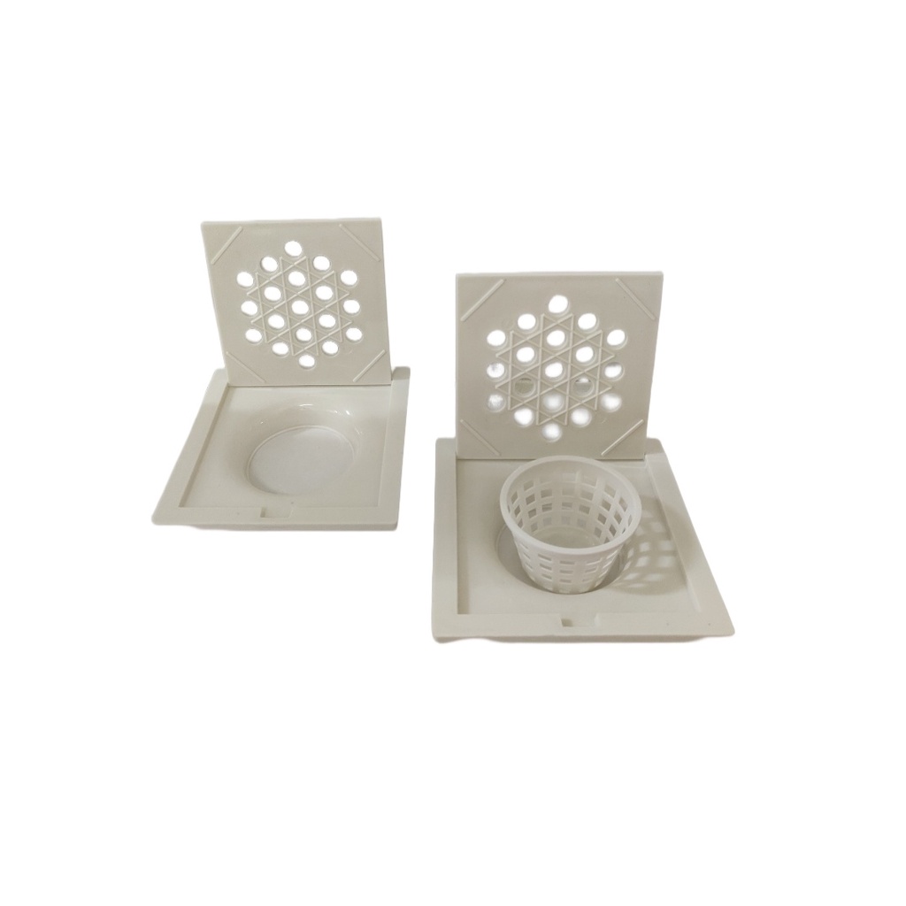 PVC FLOOR DRAIN STRAINER WITH & WITHOUT BASKET 4x4" | Shopee Philippines