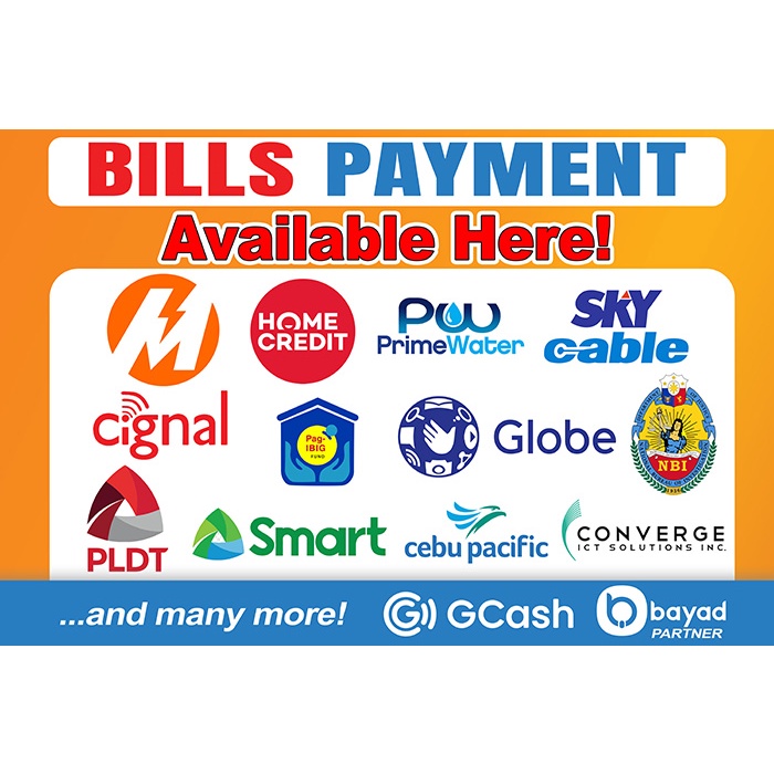 TARP BANNER | CASH-IN | CASH-OUT | BILLS PAYMENT | E-LOADING | Shopee ...