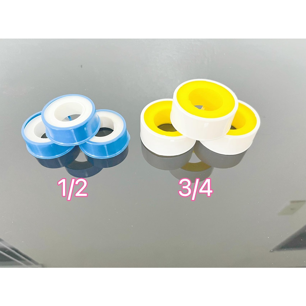Teplon / Teflon Tape 1/2 3/4 PVC /PPR /Faucet /kitchen/bathroom/garden ...