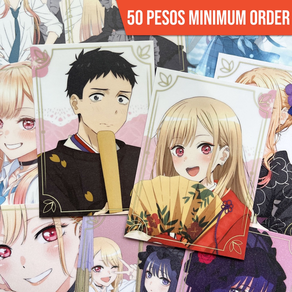 My Dress Up Darling Anime Trading Photocards (Laminated) | Shopee ...