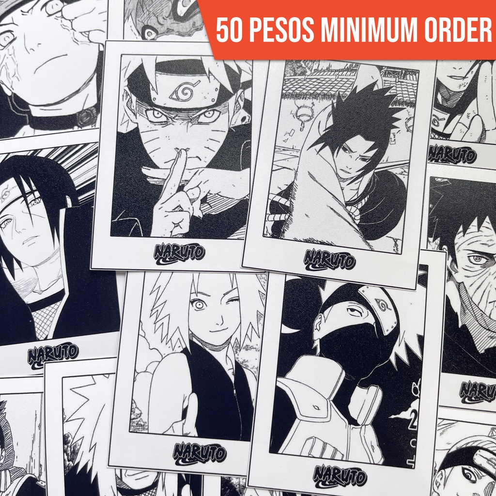 Naruto Shippuden Anime Manga Photocard (Photopaper) | Shopee Philippines