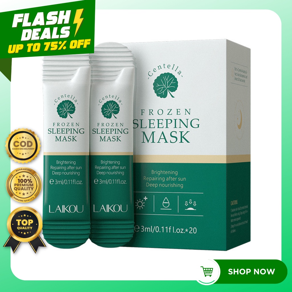 Top Sale Original Centella Frozen Sleeping Mask 20's Asiatica Soothing ...
