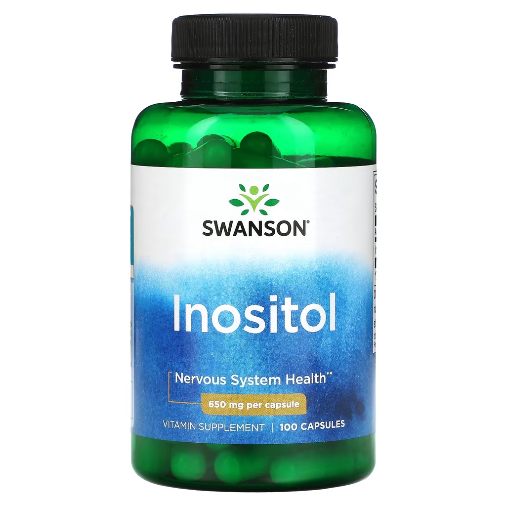 Swanson Inositol 650 mg 100 Capsules | Shopee Philippines