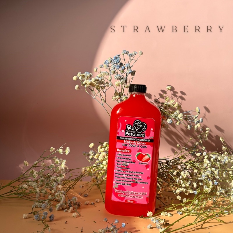 Pawfriends Petguard Shampoo 2.0 Strawberry Scent | Shopee Philippines