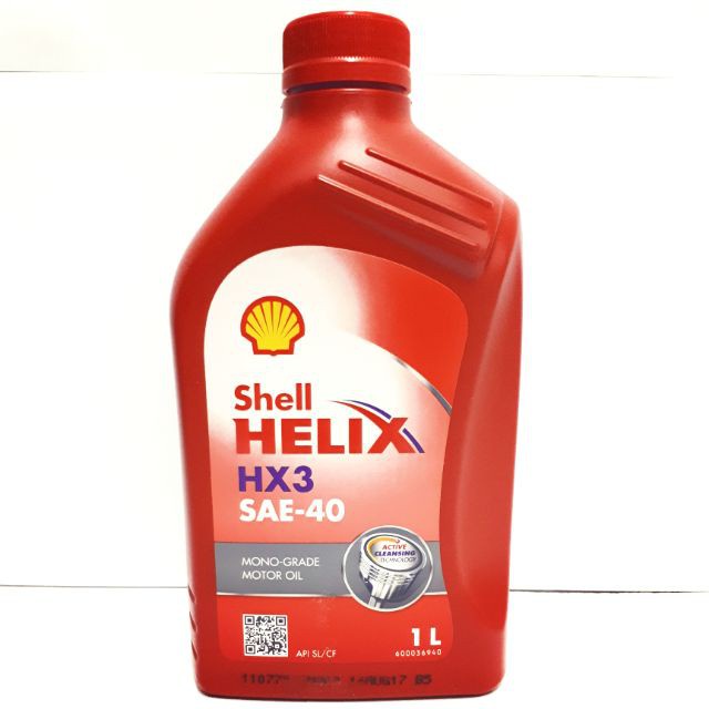 SHELL HELIX HX3 SAE-40 MONOGRADE 1L | Shopee Philippines