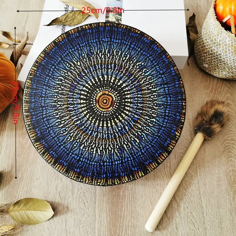 Shaman Drum Percussion Instrument The Tree of Life Siberian Drums Open ...