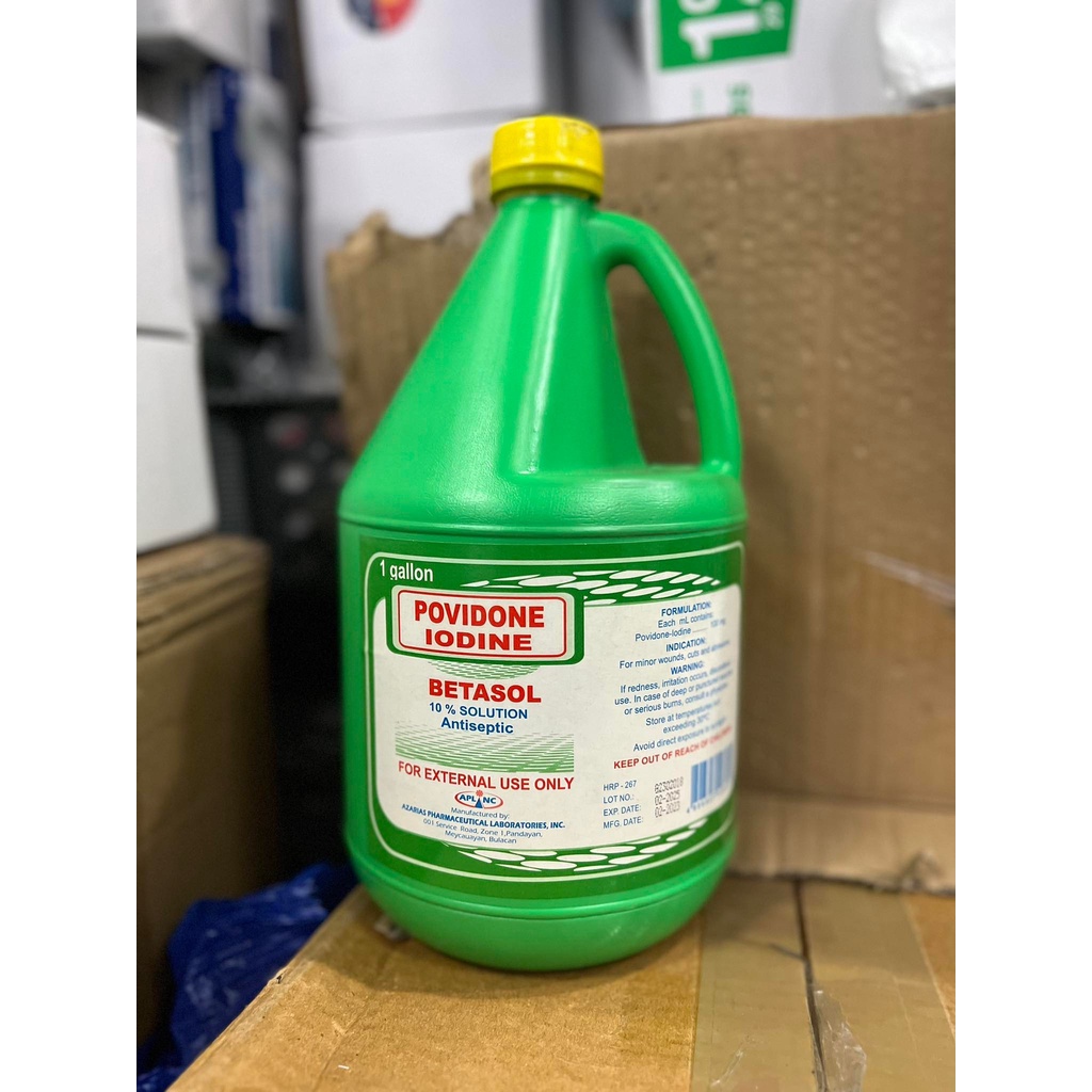 BETASOL / J.CHEMIE / MAXI-AID Povidone Iodine 10% (GALLON CHECKOUT ...
