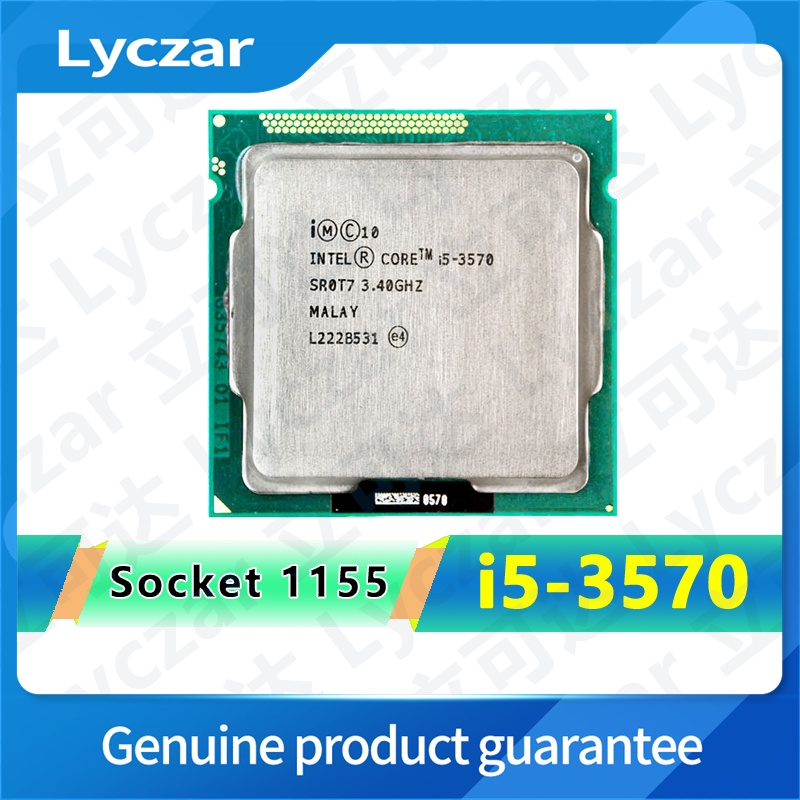 Intel Core i5 3570 Processor LGA 1155 3.4GHz 6M Cache Quad-Core 77W ...