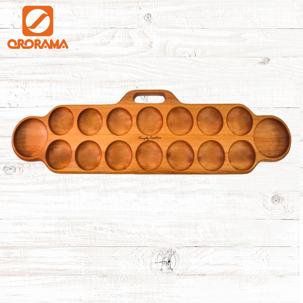 Wooden Sungka with FREE Sea Stone Traditional Games (Large) Simply ...