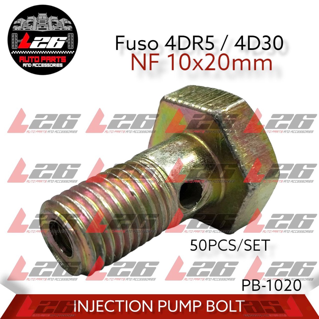 Mitsubishi Fuso 4DR5 4D30 INJECTION PUMP BOLT NF 10x20mm PB-1020 ...