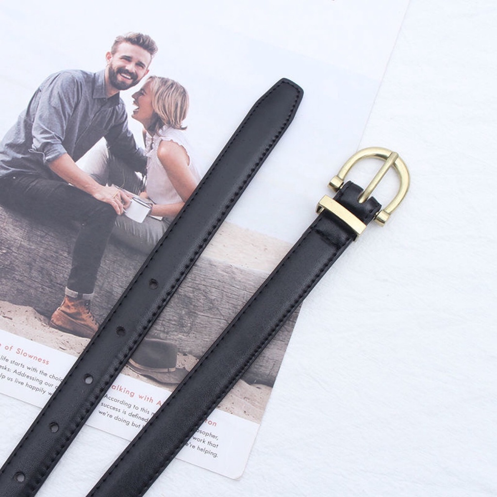 Belt Women’s Belt Korean Fashion Women Lady's Belts Leather Metal ...