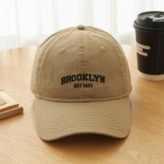 RAINBOWCO Brooklyn Korean Baseball Cap Unisex Fashion Cap For Men And ...
