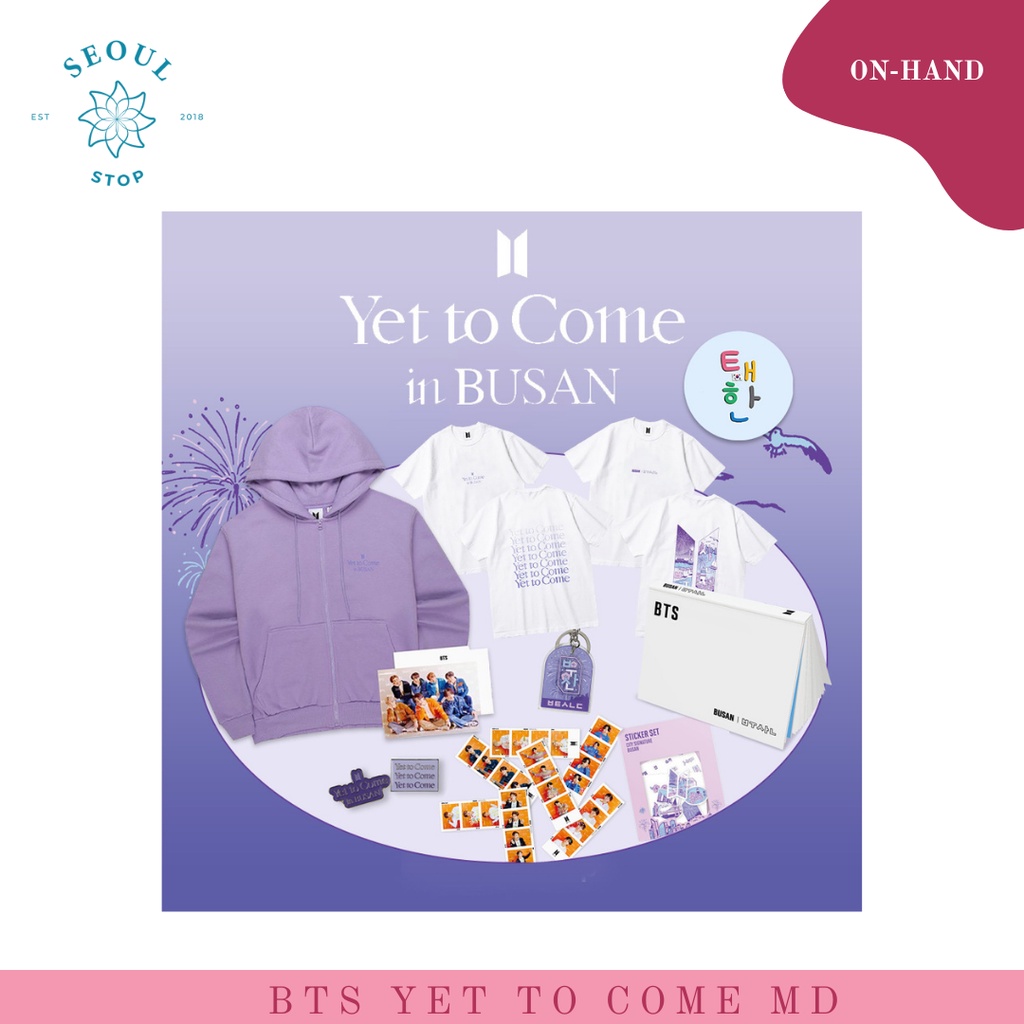 BTS Yet To Come in BUSAN Official Merch ONHAND | Shopee Philippines