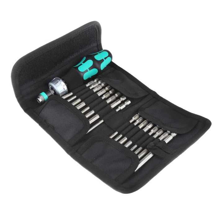 ♣♛☒Germany Vera WERA belt bag 17-piece set ratchet screwdriver ...