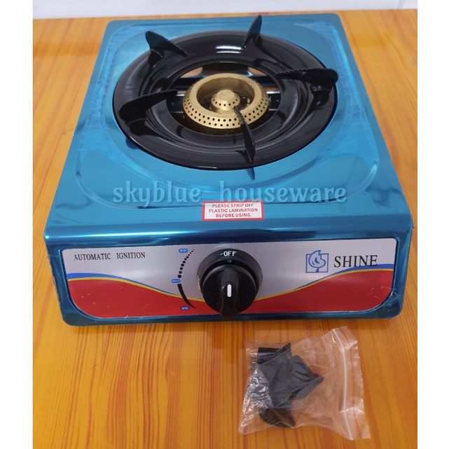 SHINE TABLETOP GAS STOVE SINGLE BURNER WM-818 | Shopee Philippines